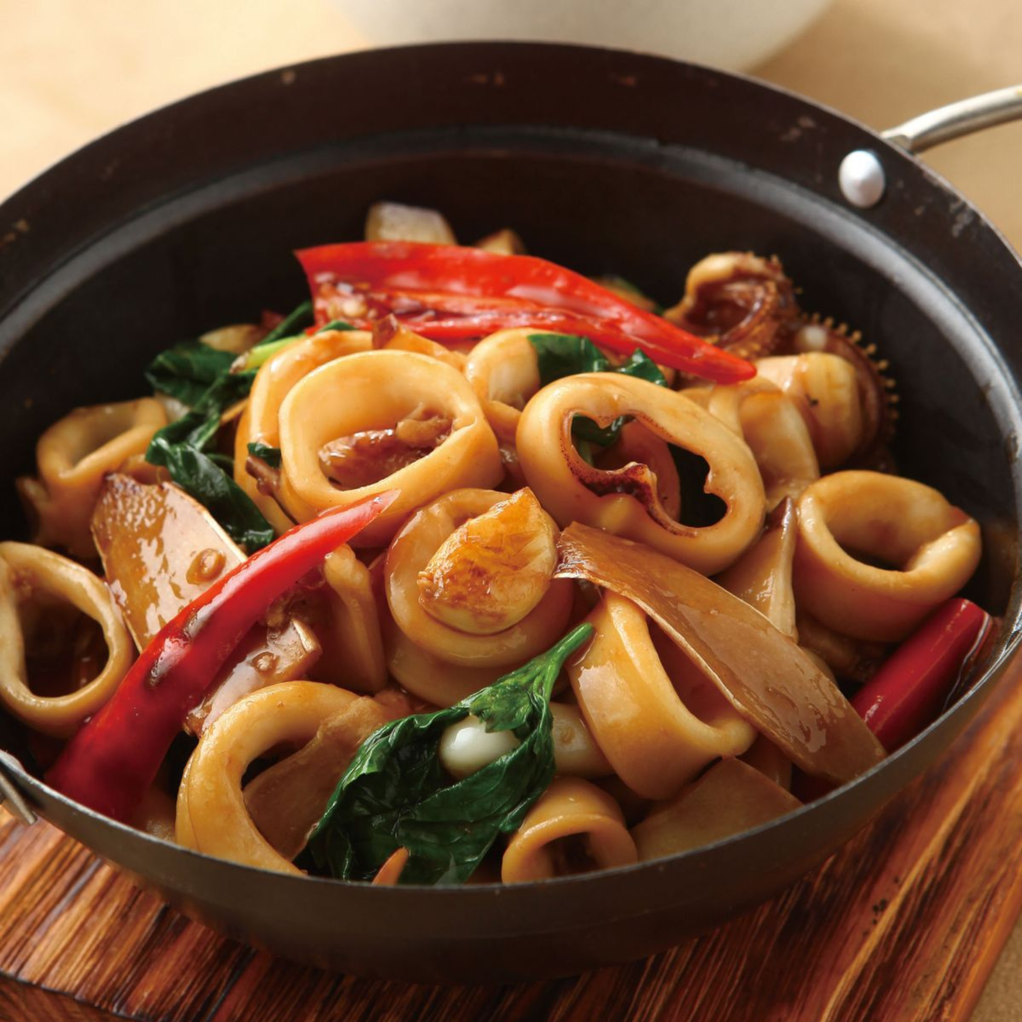 Three Cup Calamari – Sun Sun Asian Food