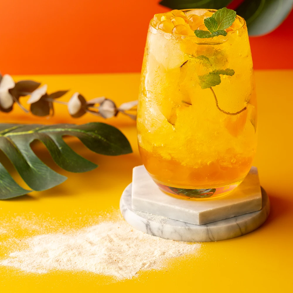 BOBA BEE Fruit Flavored Popping boba in Syrup - Passion Fruit 450g ...