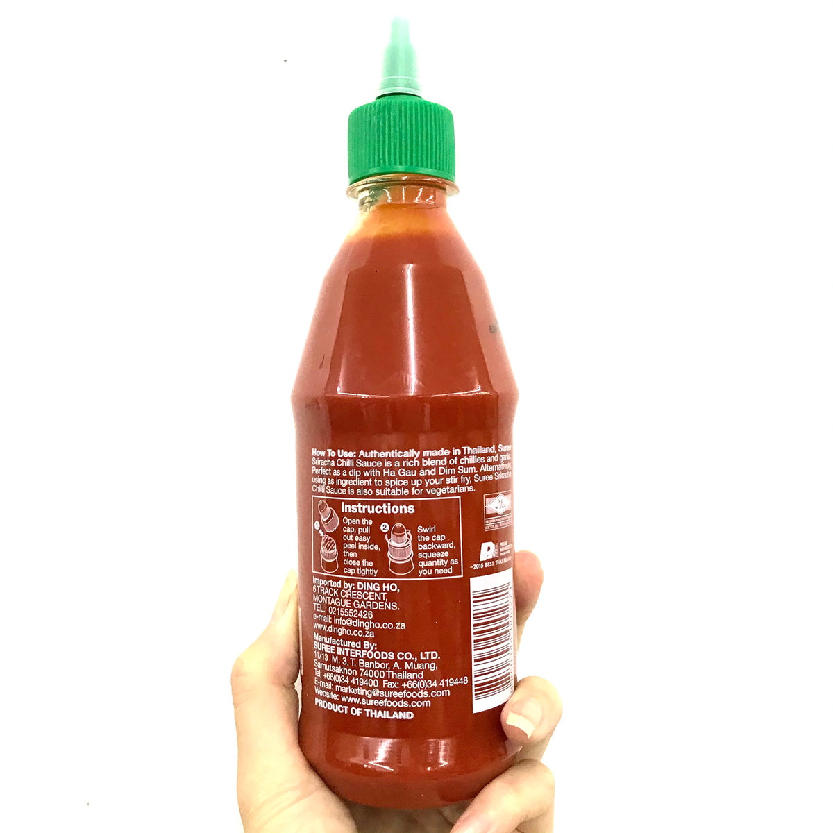SUREE BRAND Sriracha Extra Hot Chili Sauce 435ml – Sun Sun Asian Food